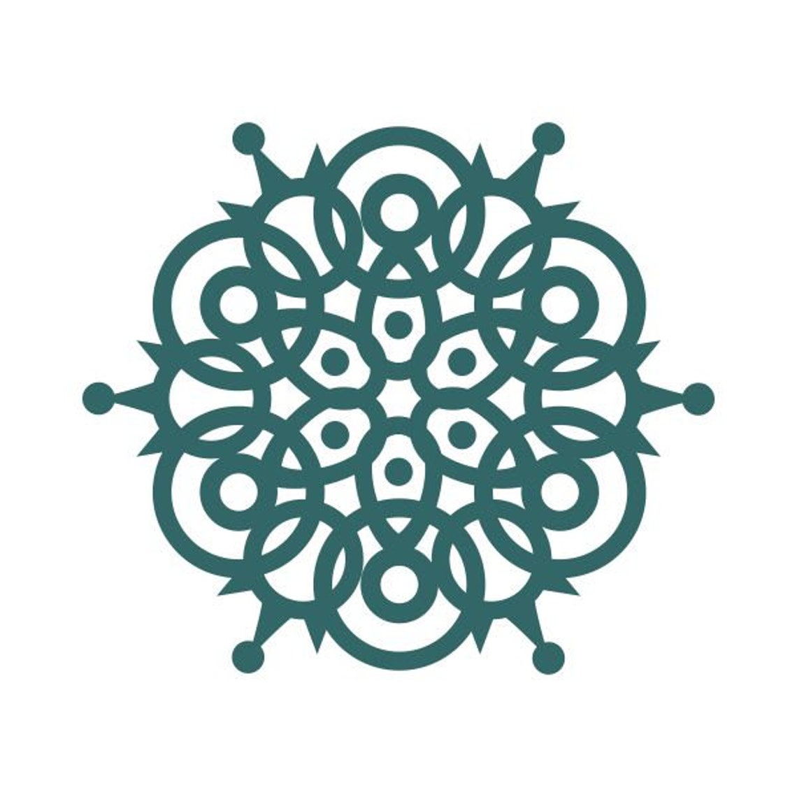 Snowflake Pack Cuttable Design PNG DXF SVG & Eps File for - Etsy