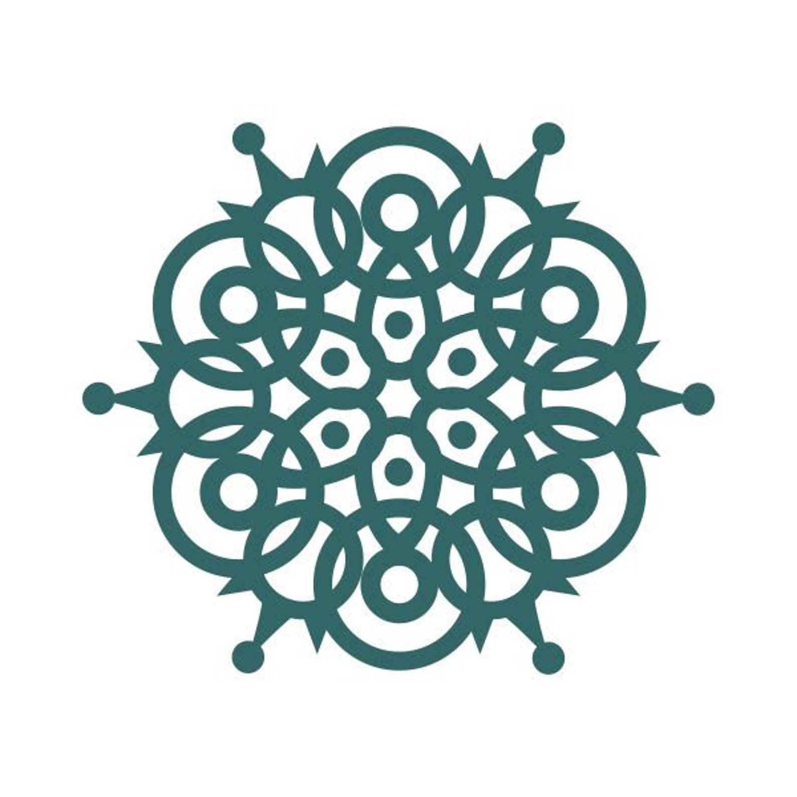 Snowflake Pack Cuttable Design PNG DXF SVG & Eps File for - Etsy