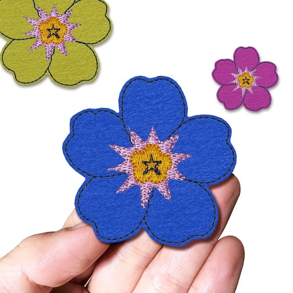 Forget Me Not Embroidery Design - Etsy