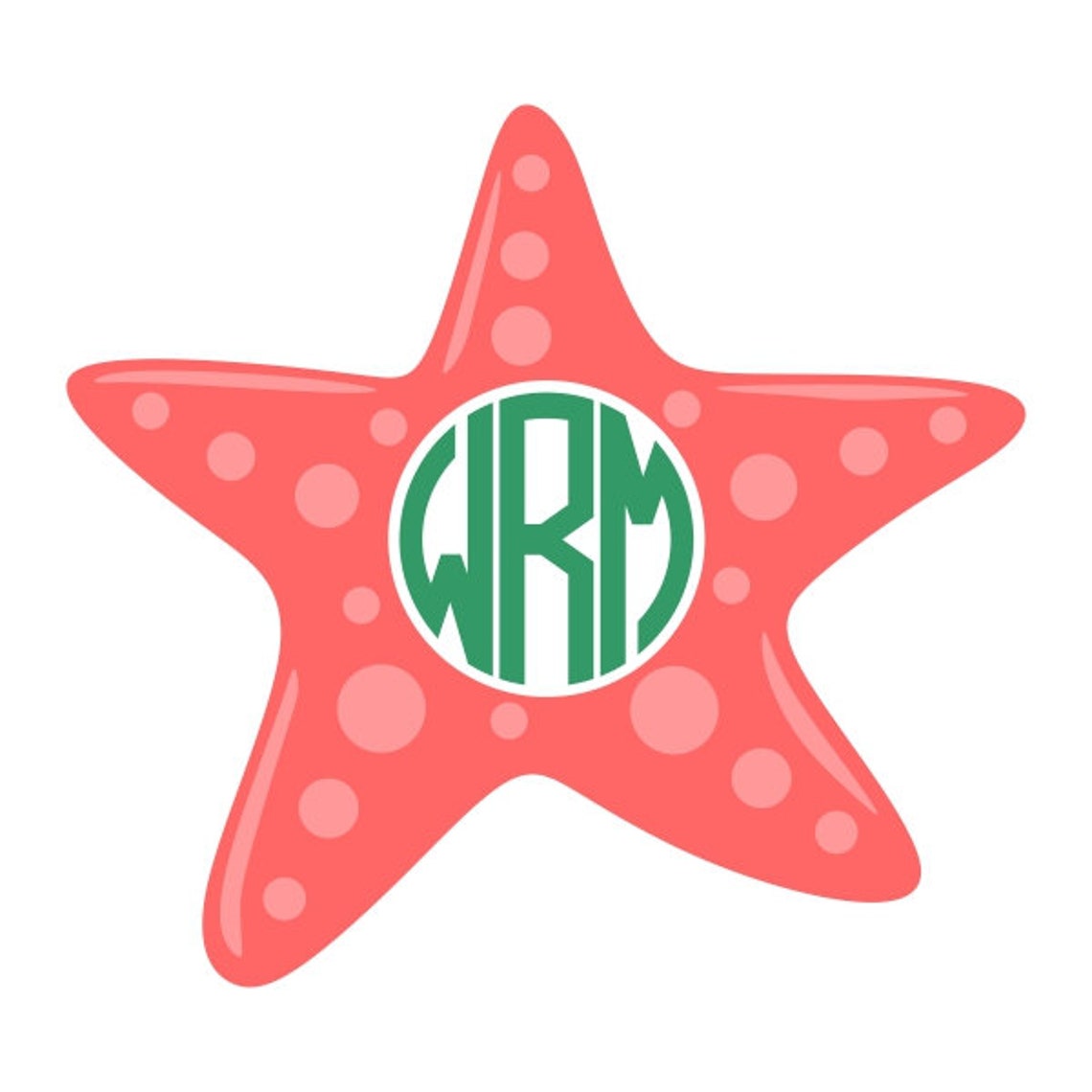 Starfish Frame Cuttable Design PNG DXF SVG & Eps File for | Etsy