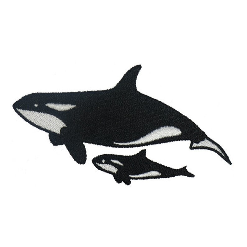 Mother and Baby Whale Embroidery Design Instant Download - Etsy