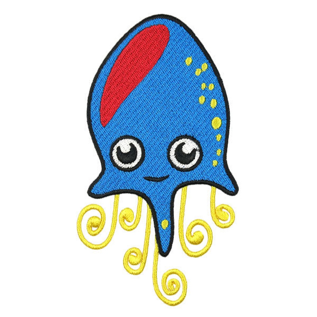 Sea Creature Embroidery Design Instant Download - Etsy