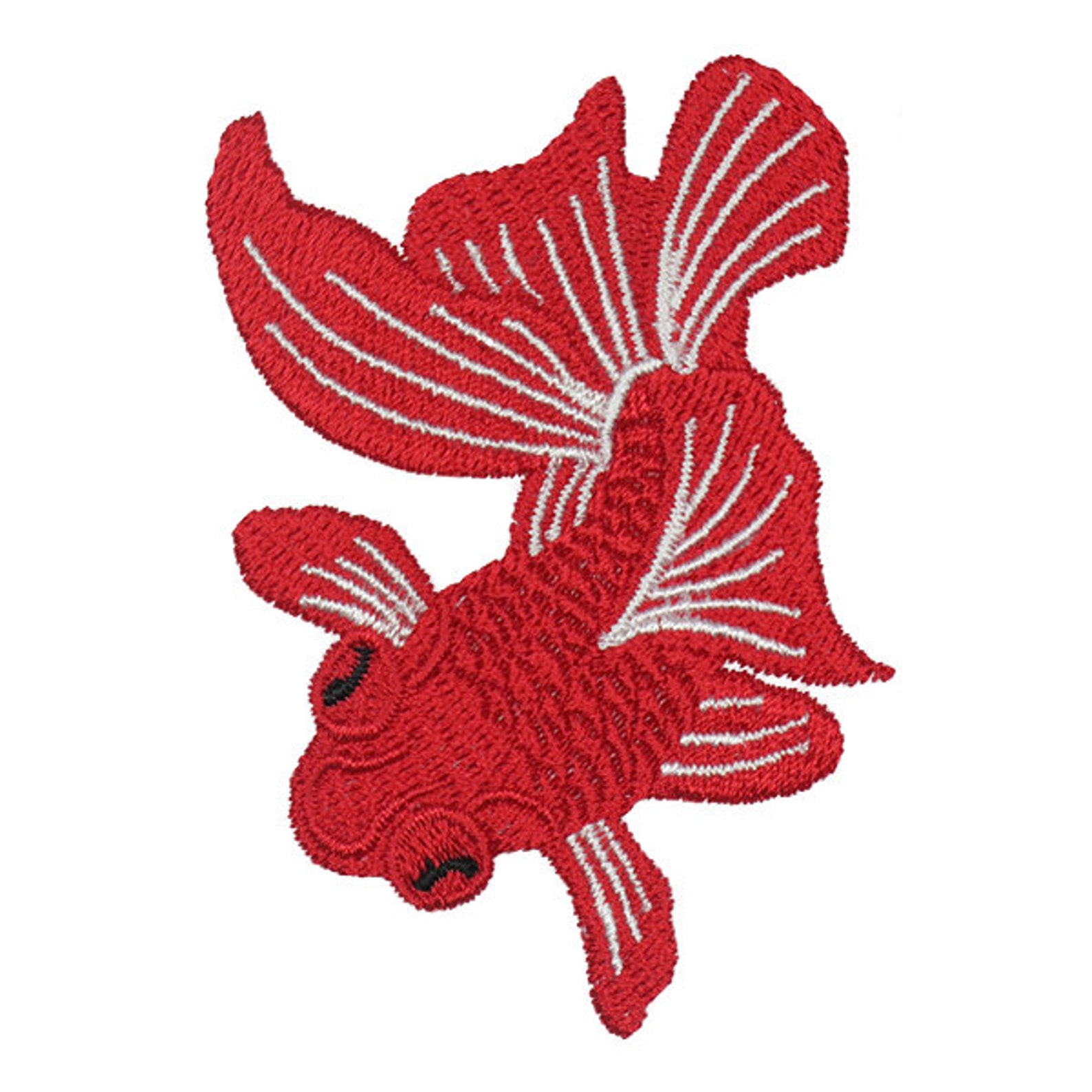 Goldfish Embroidery Design Instant Download - Etsy