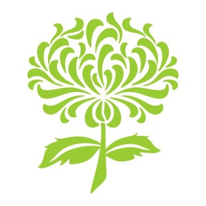 Mums Flower Cuttable Design PNG DXF SVG & Eps File for Silhouette Cameo ...