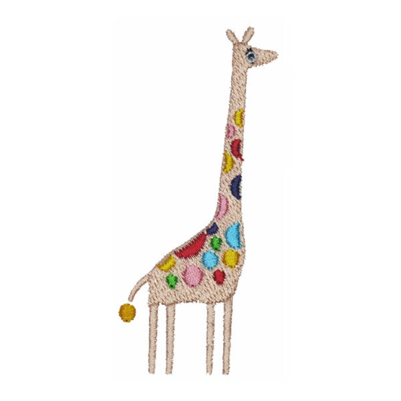 Giraffe Embroidery Design INSTANT DOWNLOAD - Etsy