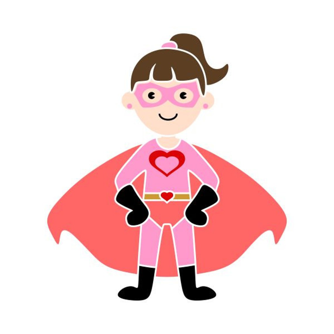 Valentine Super Hero Cuttable Design PNG DXF SVG & eps File | Etsy