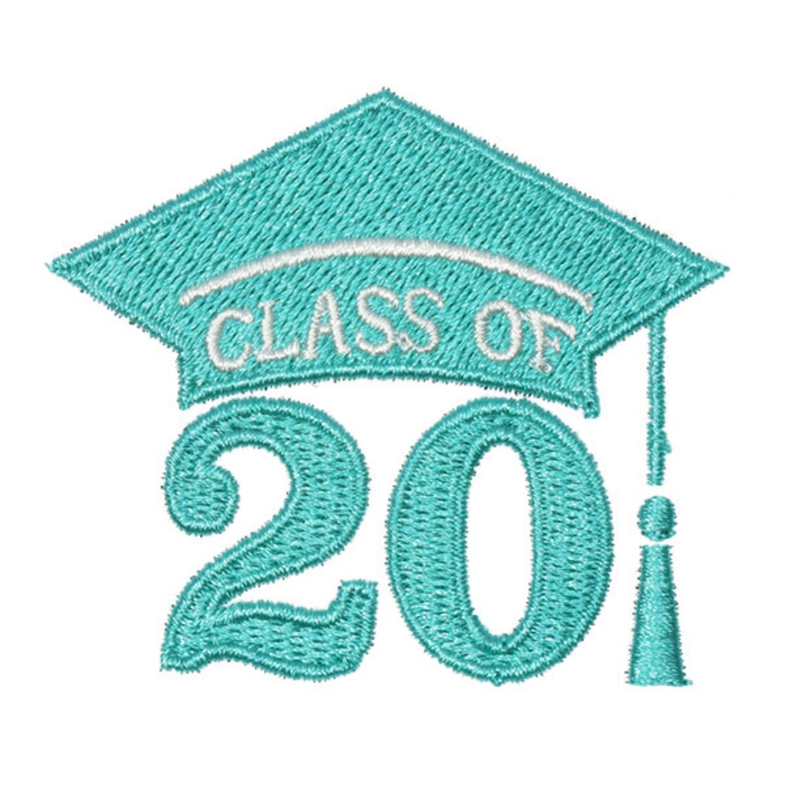 Class of 2019 2020 Graduation Hat Embroidery Design Instant - Etsy