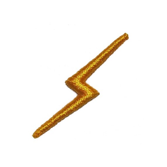 Lightning 3D Puff Embroidery Design Instant Download | Etsy