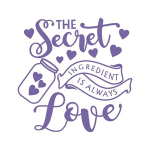 Secret Ingredient Cuttable Design PNG DXF SVG & Eps File for Silhouette ...