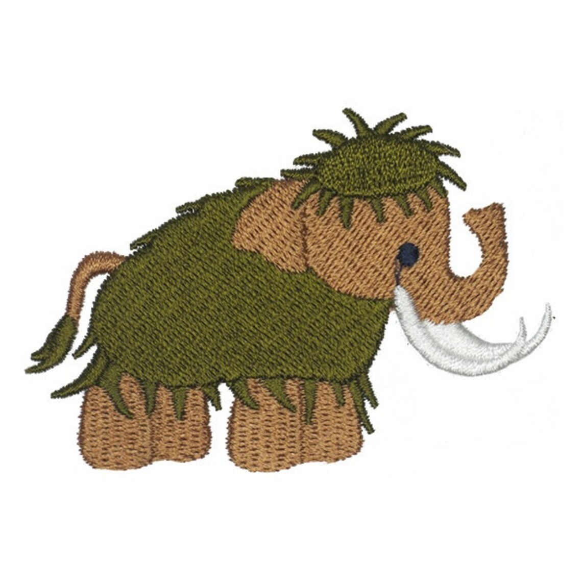 Mammoth Embroidery Design Instant Download - Etsy