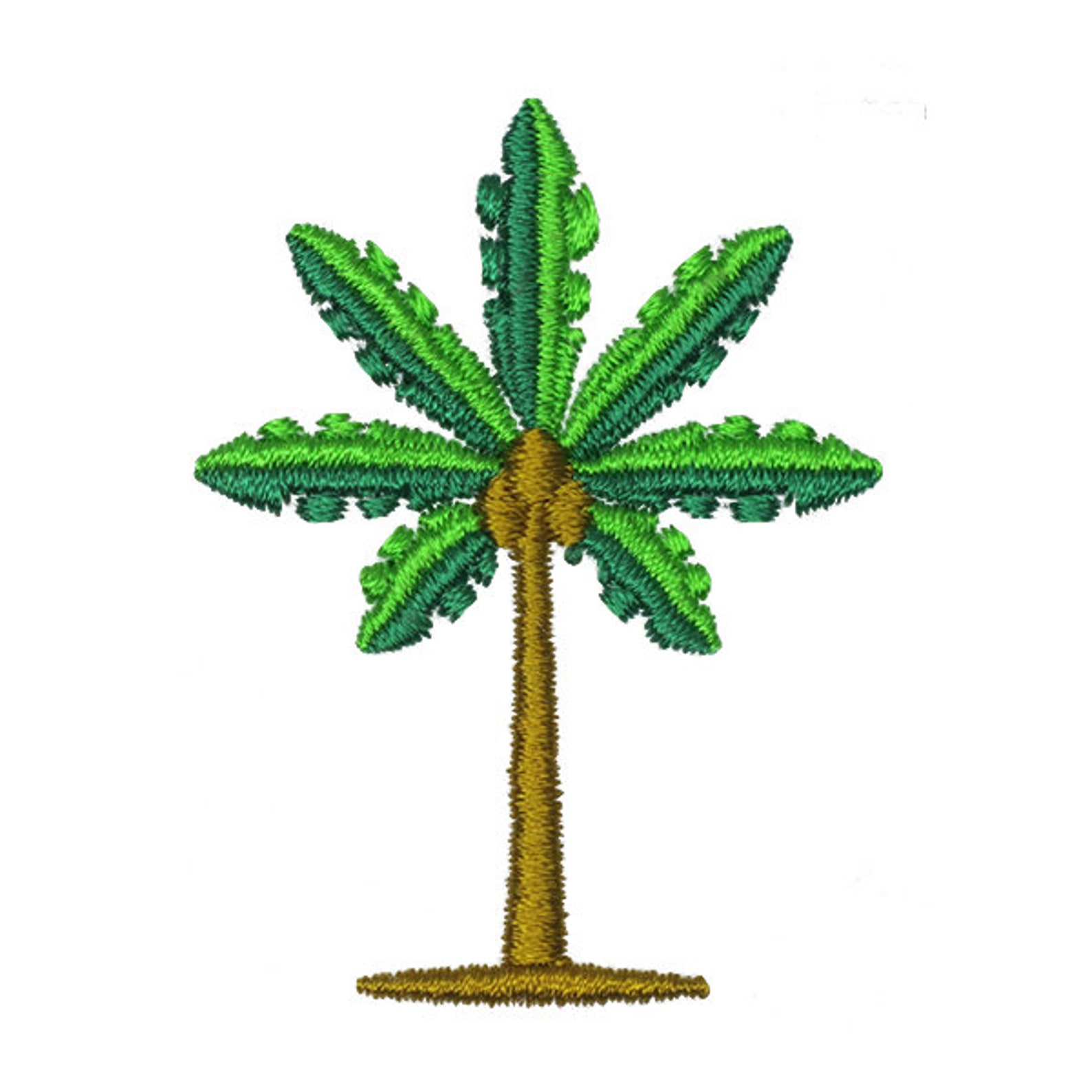 Palm Tree Embroidery Design Instant Download - Etsy