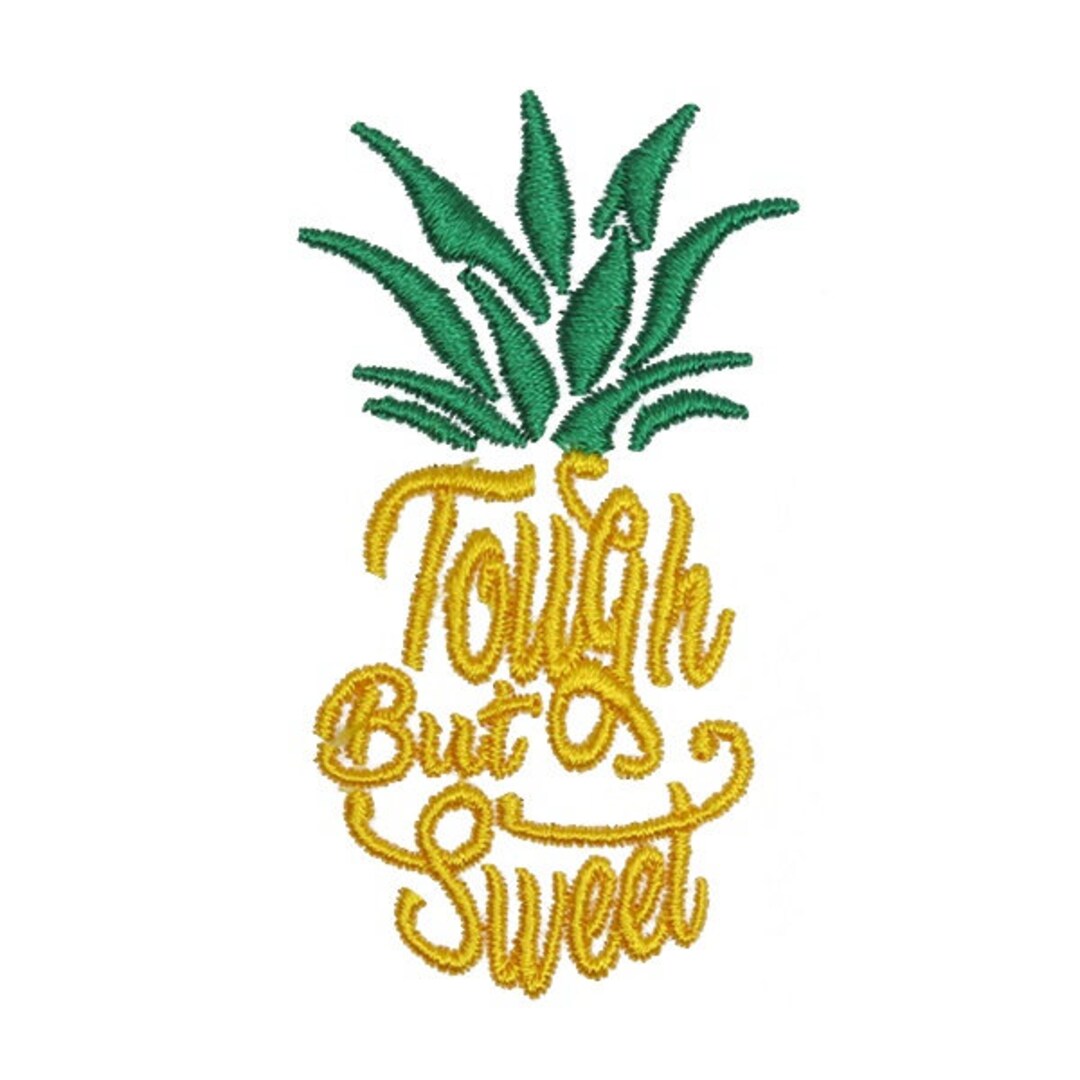 Tough but Sweet Embroidery Design Instant Download - Etsy