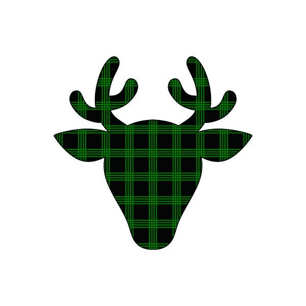 Christmas Antlers Reindeer Deer Cuttable Design PNG DXF SVG & - Etsy