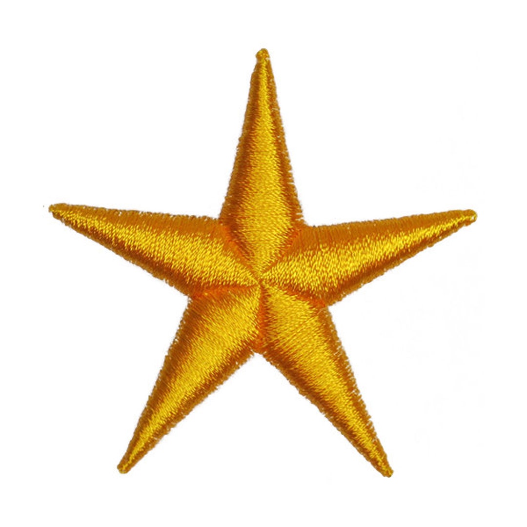 Star 3D Puff Embroidery Design Instant Download - Etsy