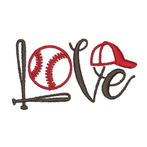 Baseball Machine Embroidery Design - Etsy