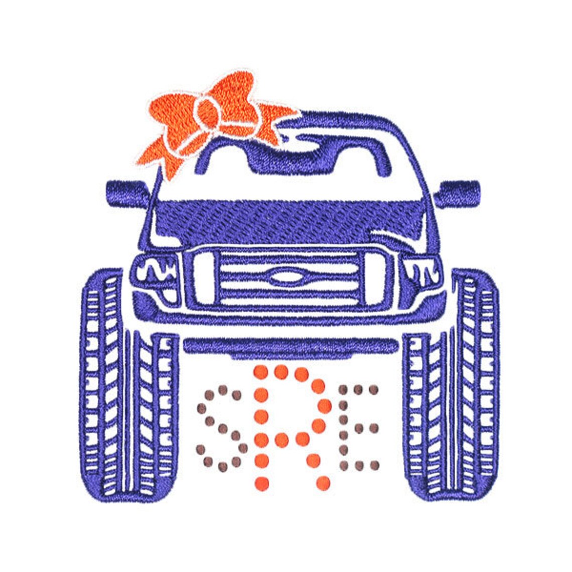 Ford Embroidery Frame Instant Download PES DST - Etsy