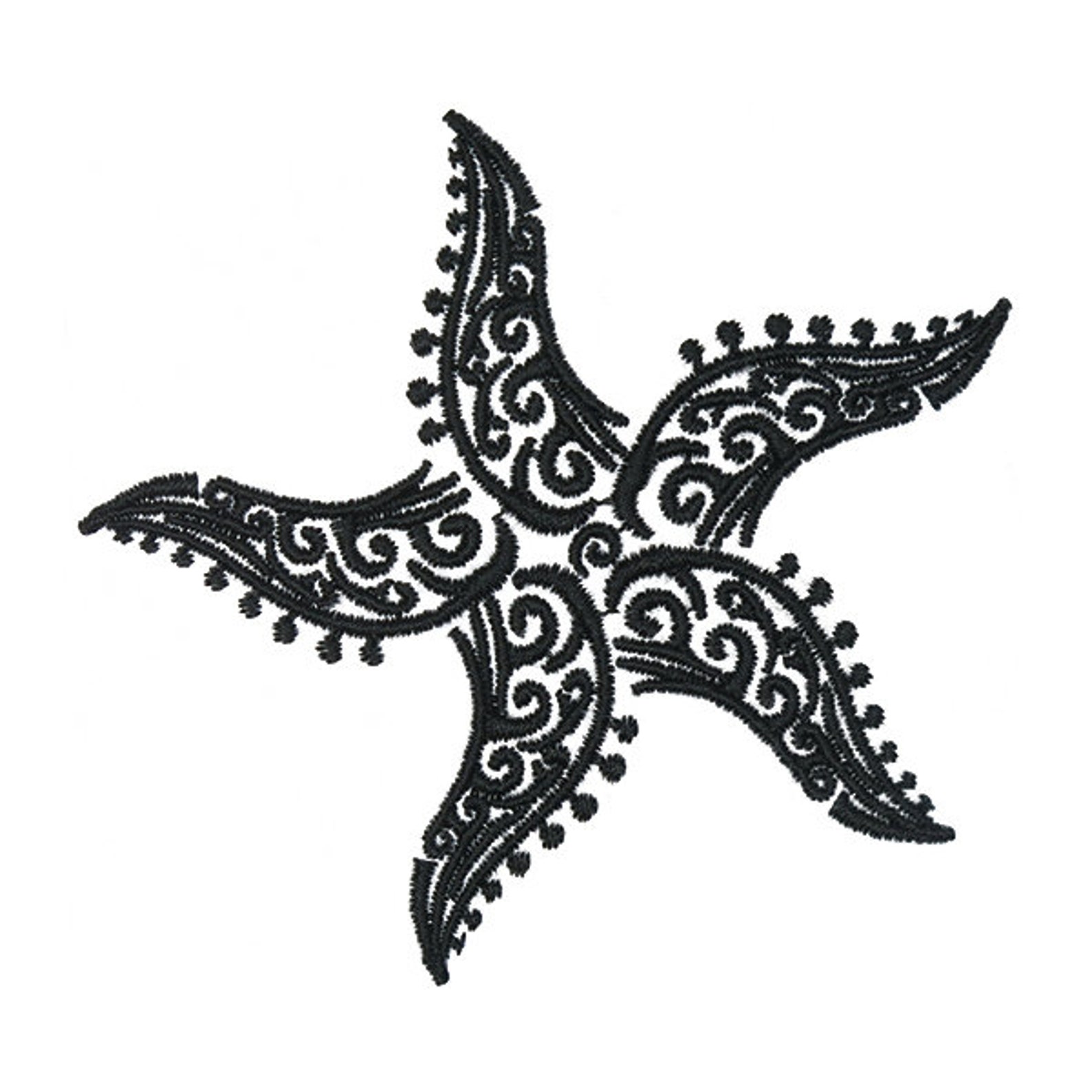 Starfish Embroidery Design Instant Download | Etsy