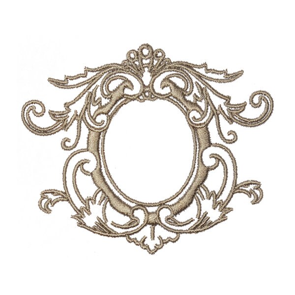 Vintage Oval Frame - Etsy