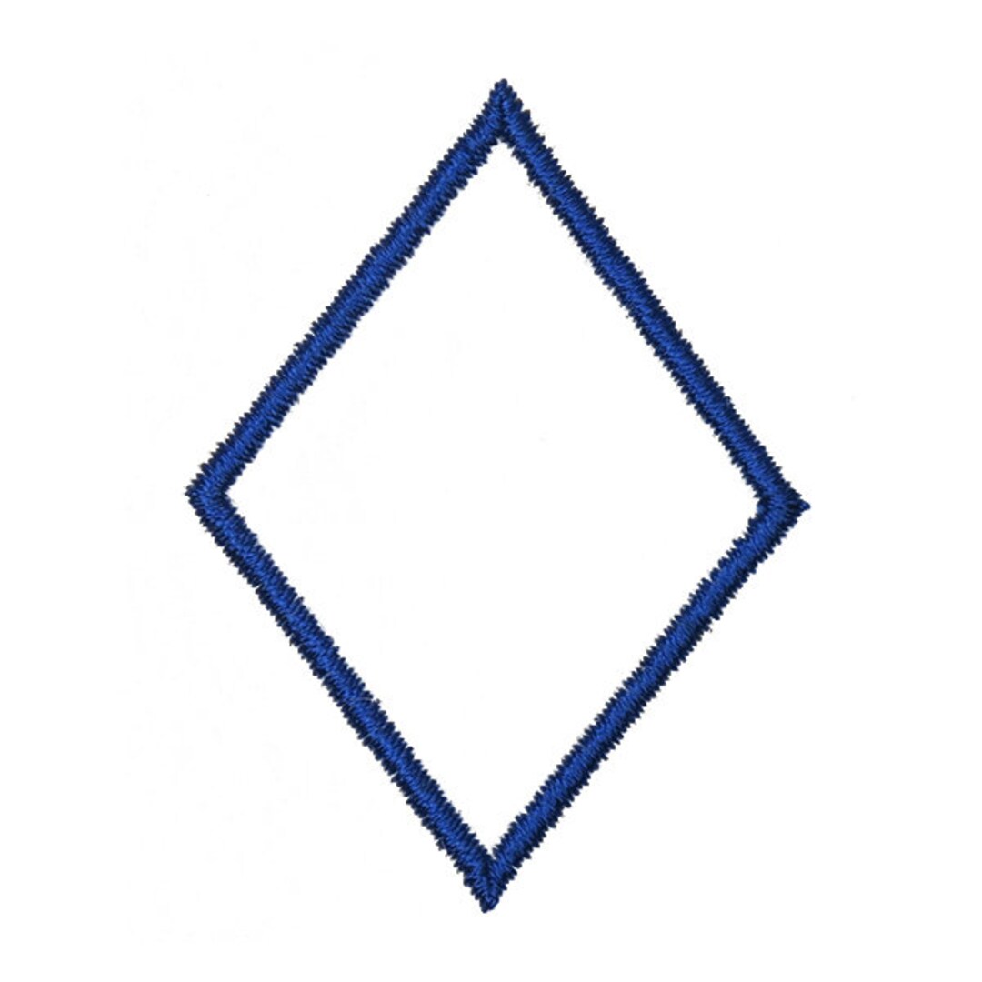 Rhombus Embroidery Design Instant Download - Etsy