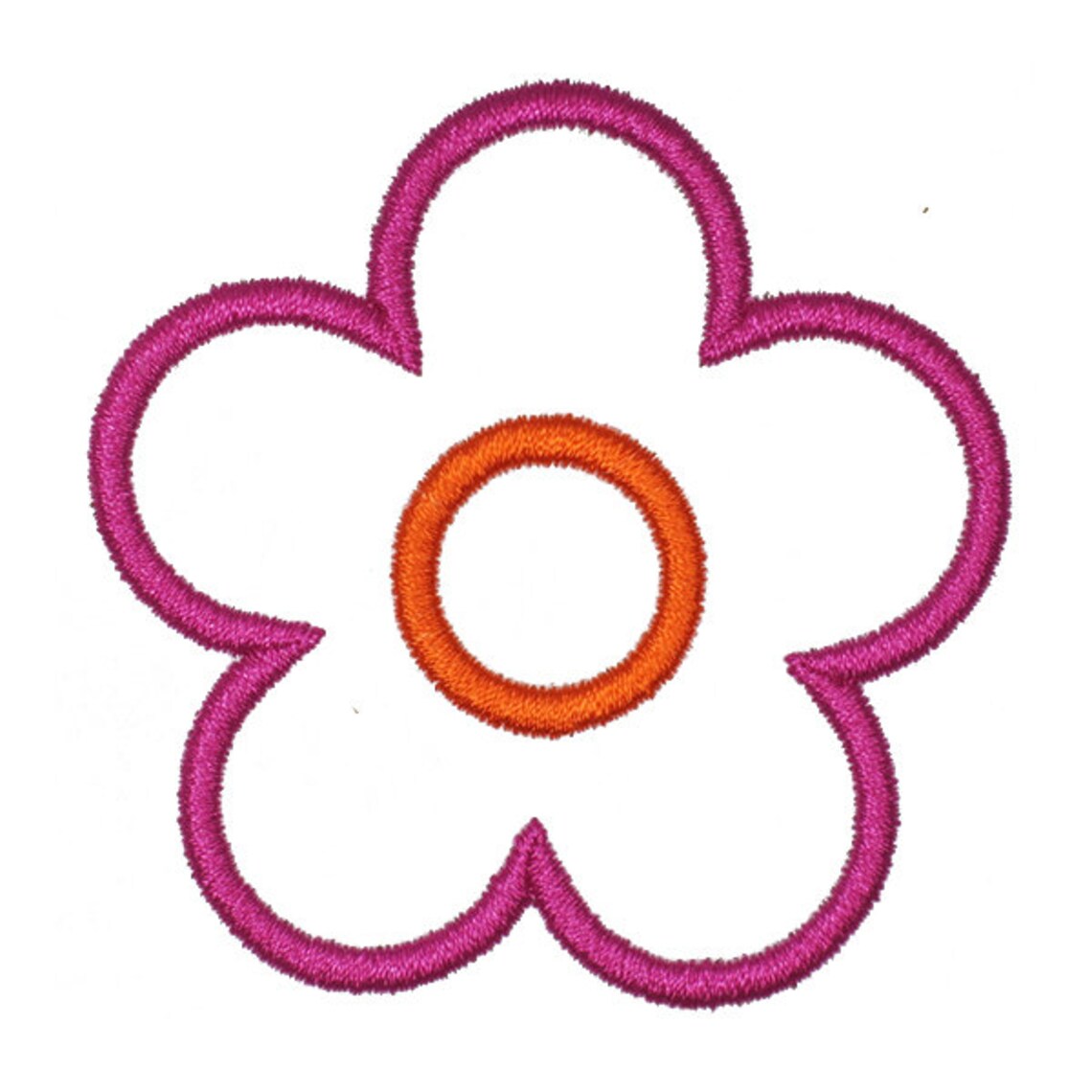 Daisy Flower Applique Embroidery Design Instant Download - Etsy