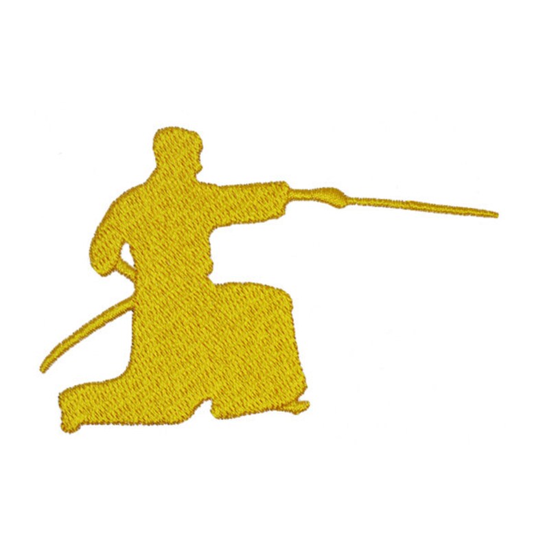 Japan Samurai Embroidery Design Instant Download | Etsy