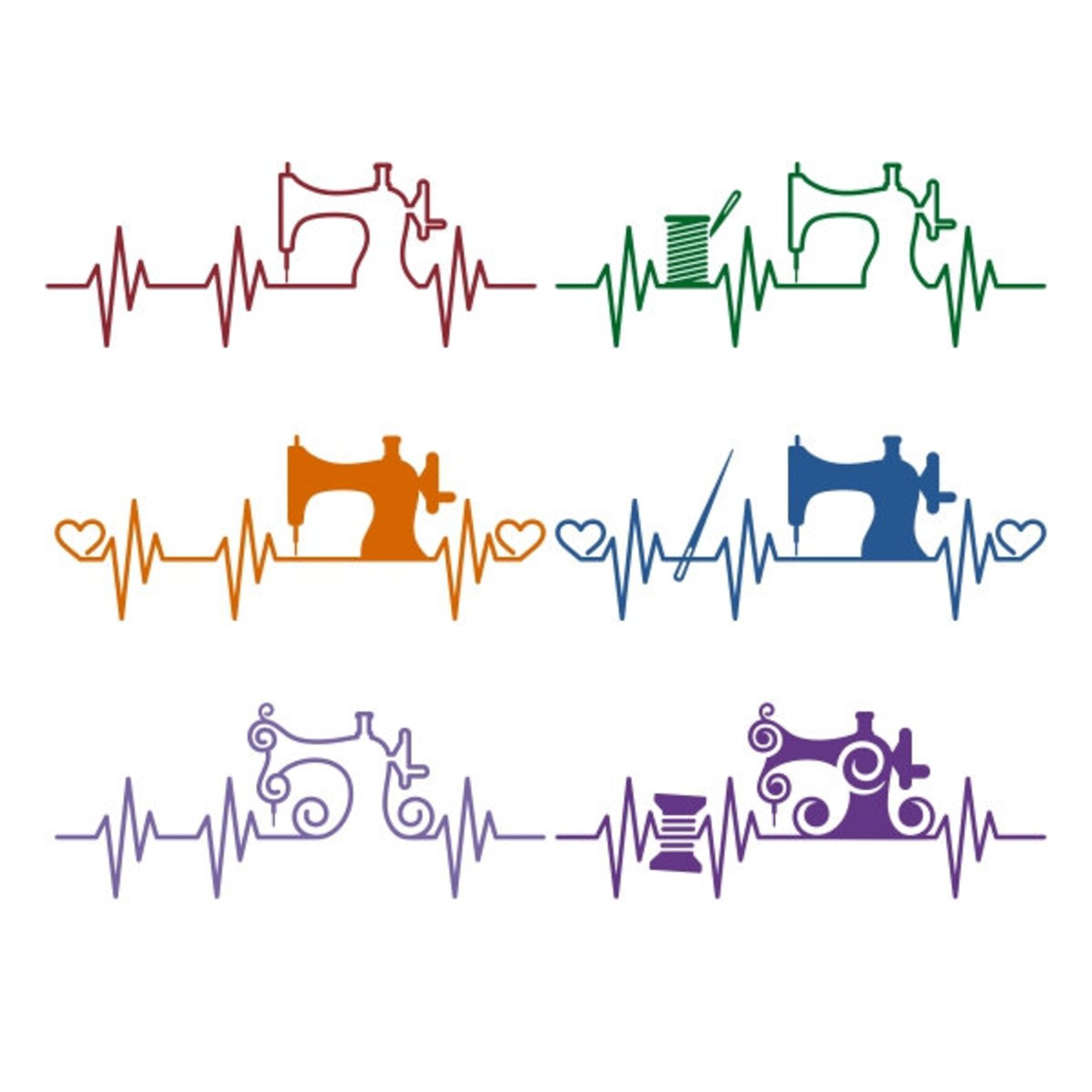 Sew Pack Cuttable Design PNG DXF SVG & Eps File for Silhouette - Etsy