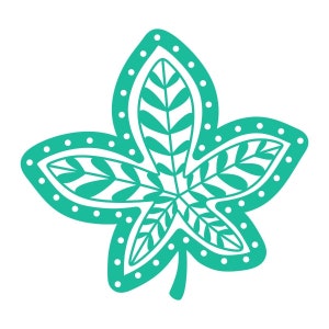 Fall Leaves Cuttable Design PNG DXF SVG & Eps File for Silhouette Cameo ...