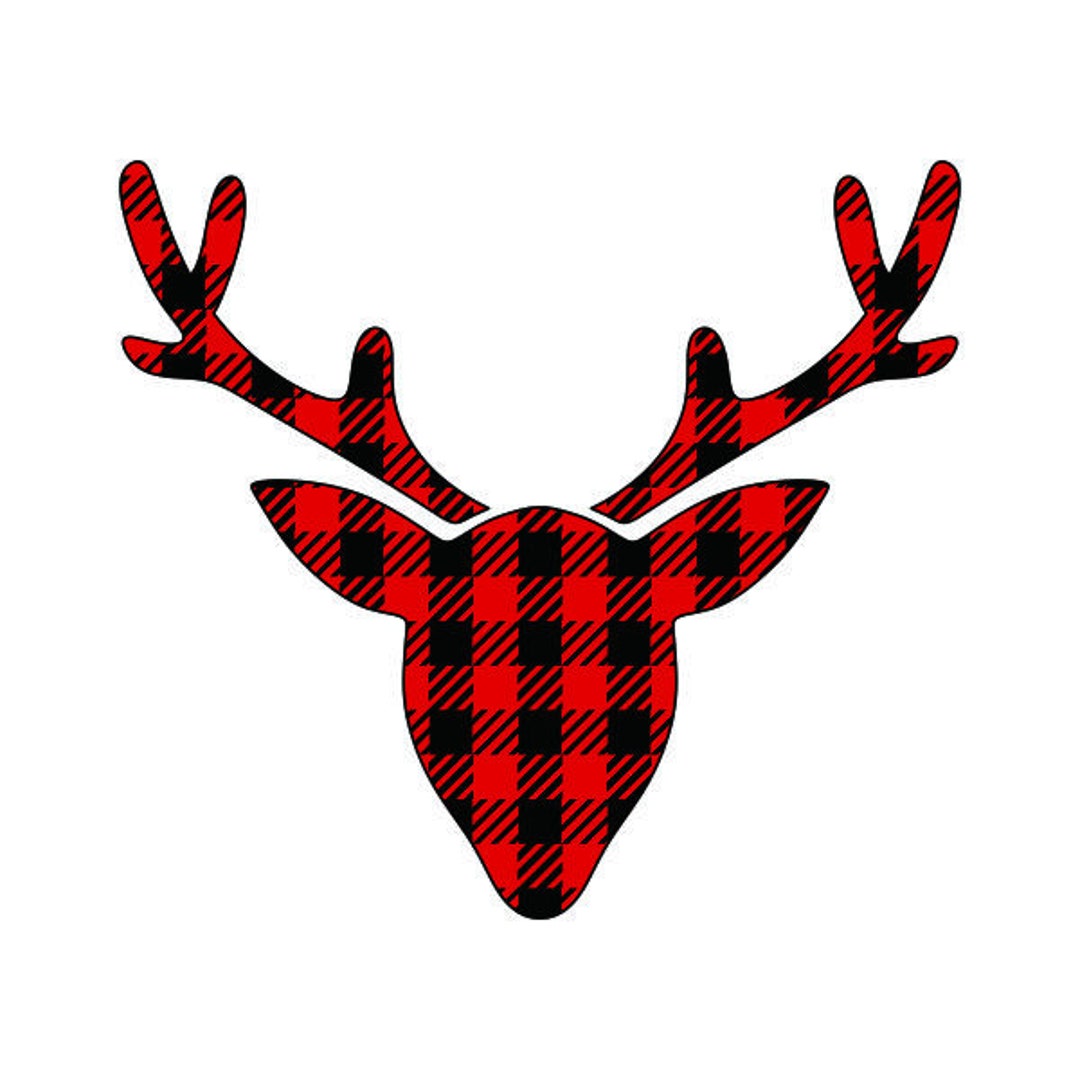 Christmas Antlers Reindeer Deer Cuttable Design PNG DXF SVG & Eps File ...