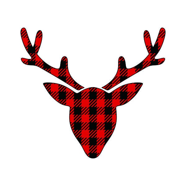 Christmas Antlers Reindeer Deer Cuttable Design PNG DXF SVG & - Etsy