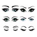 Eye Lashes Cuttable Design PNG DXF SVG & Eps File for Silhouette Cameo ...