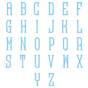 Vienna Monogram Truetype Font Keyboard Typeable OTF TTF Install Files ...