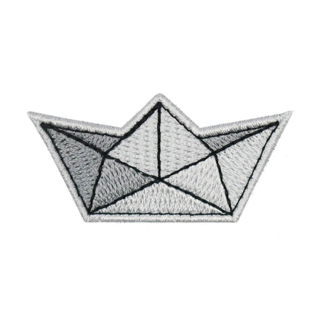 Paper Boat Embroidery Design Instant Download - Etsy
