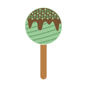Cake Pop Cuttable Design PNG DXF SVG & Eps File for Silhouette Cameo ...