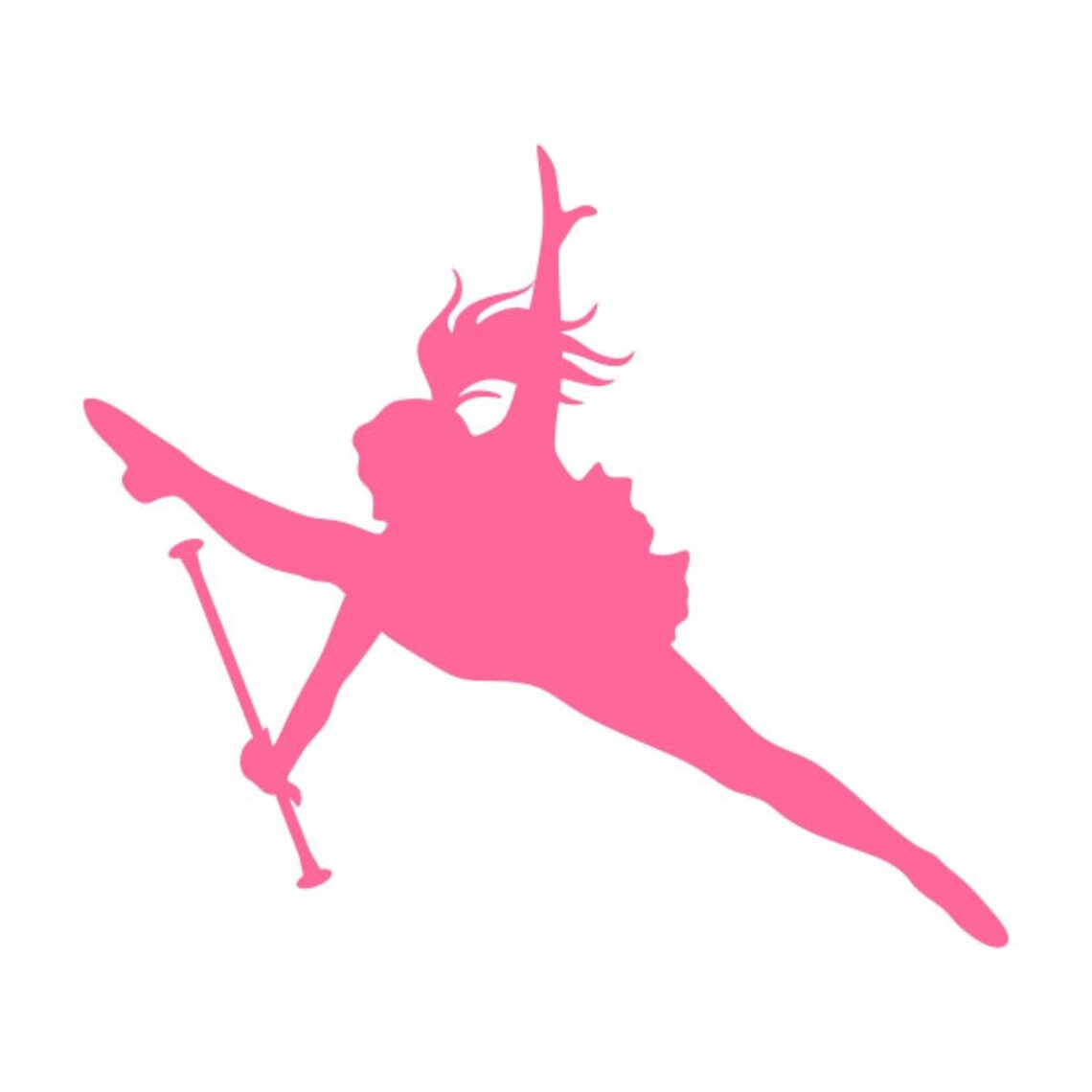 Baton Twirling Twirler Cuttable Design PNG DXF SVG & Eps File - Etsy