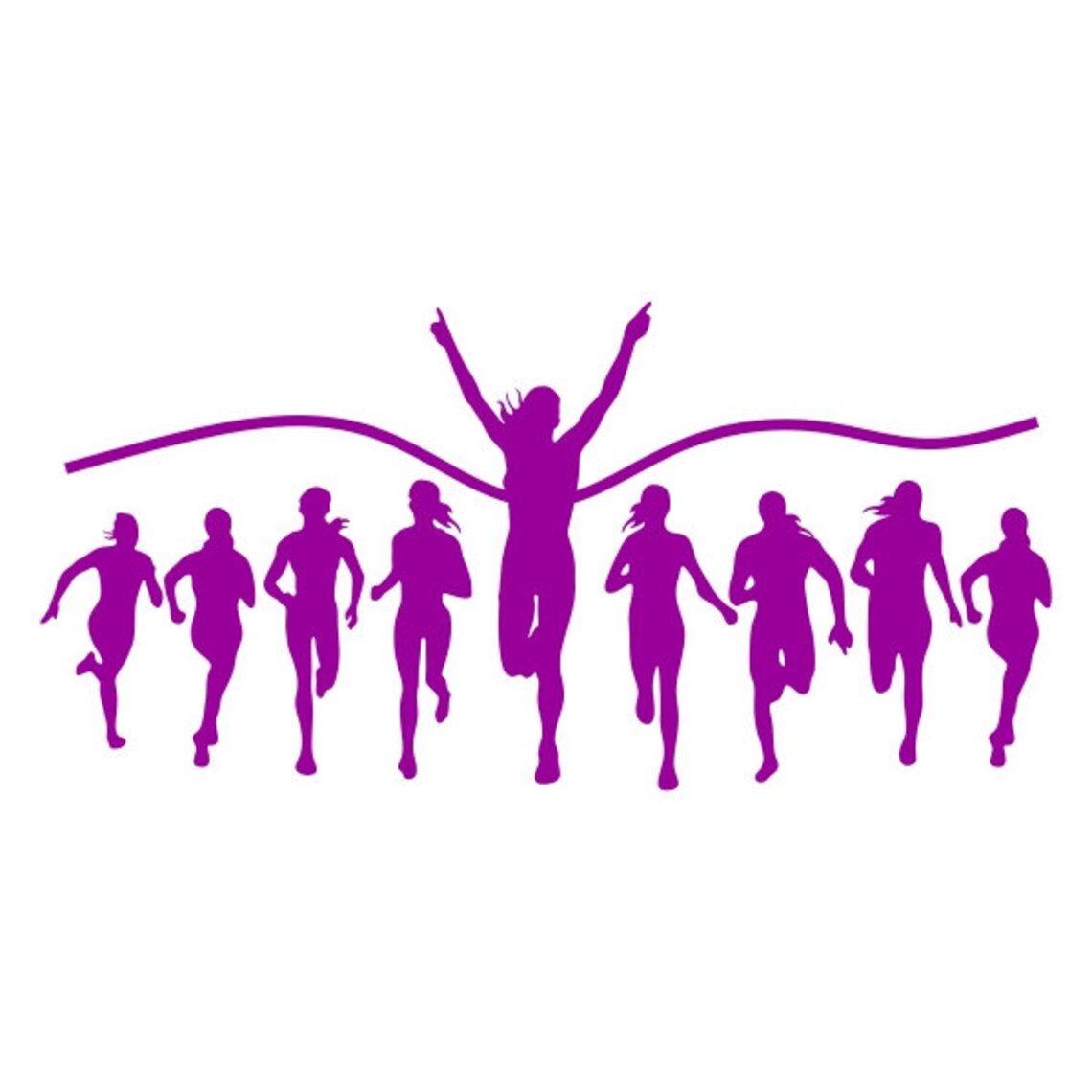Women Runner Cuttable Design PNG DXF SVG & Eps File for - Etsy