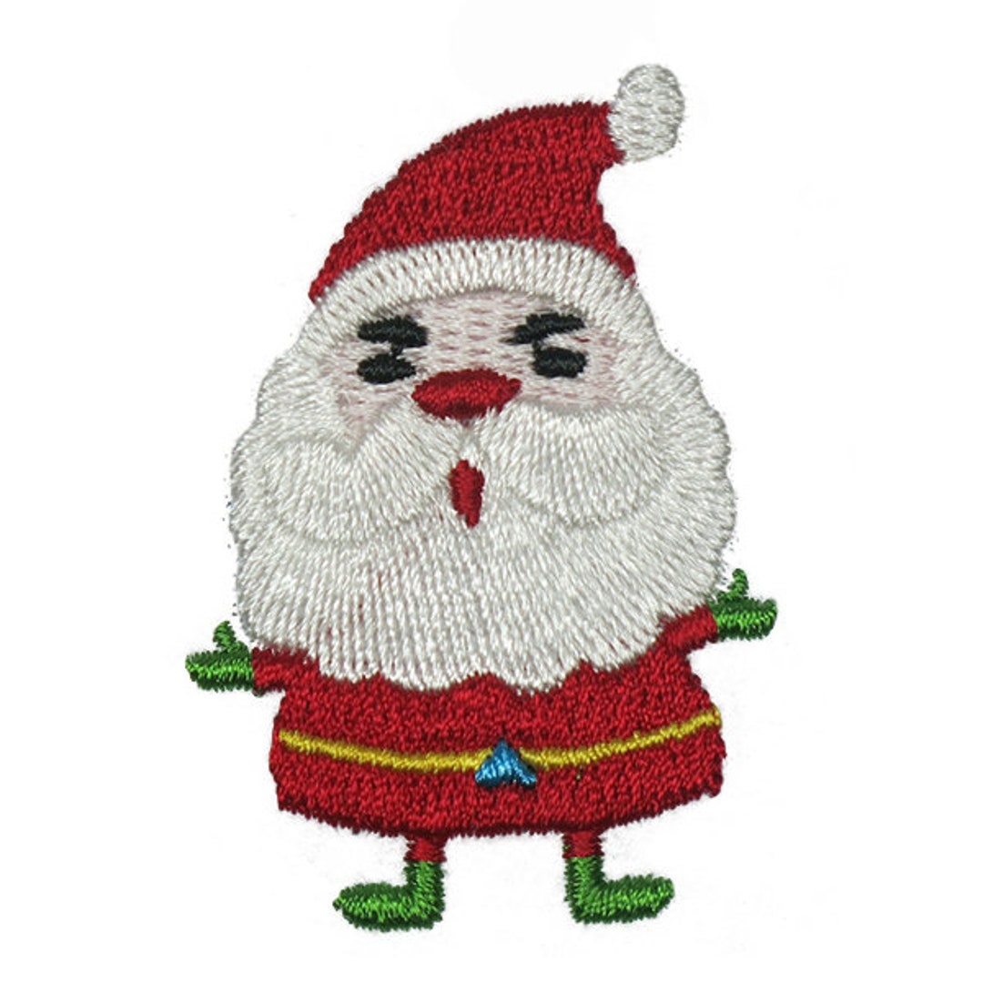 Mini Santa Claus Machine Embroidery Design INSTANT DOWNLOAD - Etsy