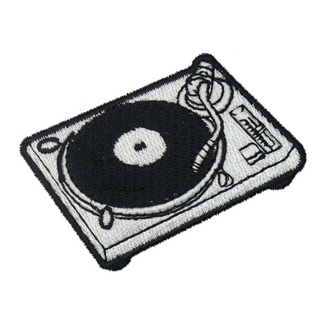 Turntable Vinyl Disc Player Embroidery Design - Instant Download - Etsy