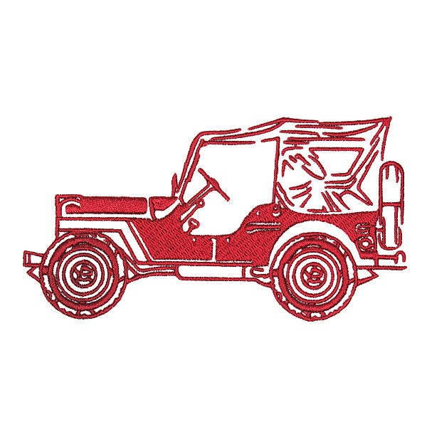 Jeep Embroidery - Etsy