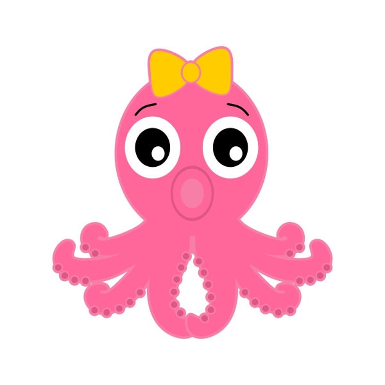 Octopus Pack Cuttable Design PNG DXF SVG & Eps File for | Etsy