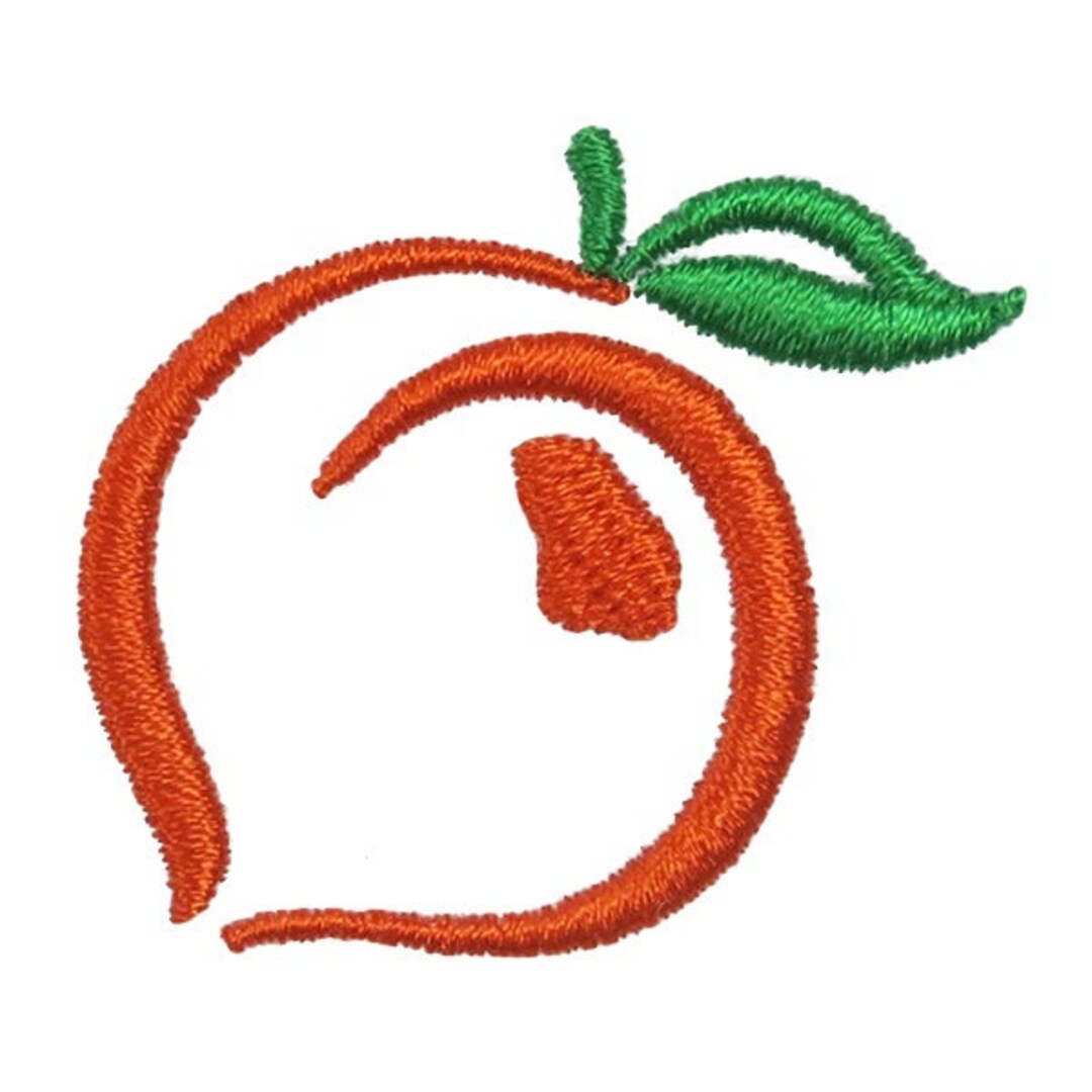 Georgia Peach Embroidery Design Instant Download - Etsy