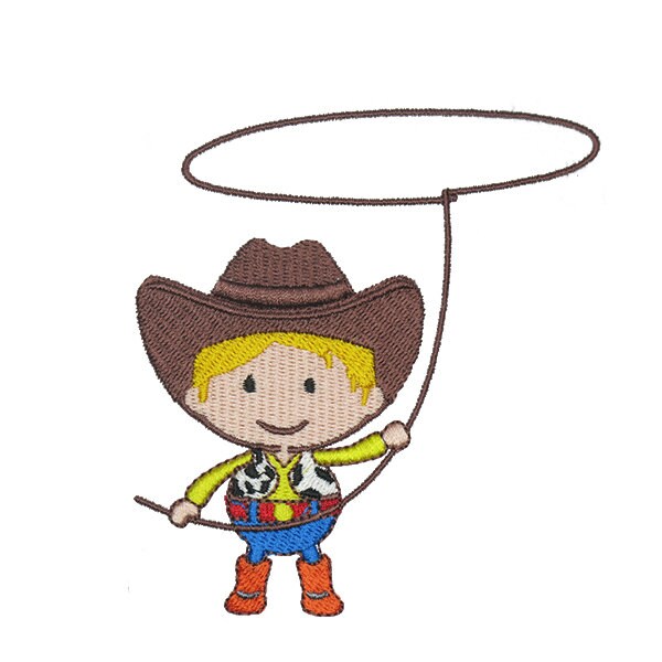 Cowboy Kid Embroidery Design INSTANT DOWNLOAD | Etsy