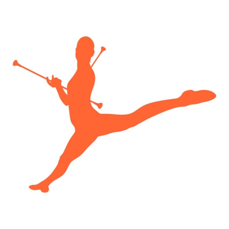 Baton Twirling Twirling Cuttable Design PNG DXF SVG eps File - Etsy France