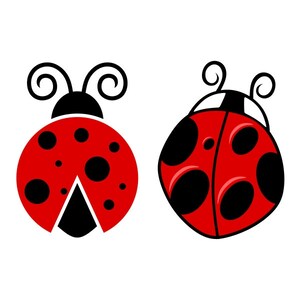 Ladybug Cuttable Design PNG DXF SVG & Eps File for Silhouette Cameo and ...