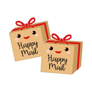 Happy Mail Cuttable Design PNG DXF SVG & Eps File for Silhouette Cameo ...