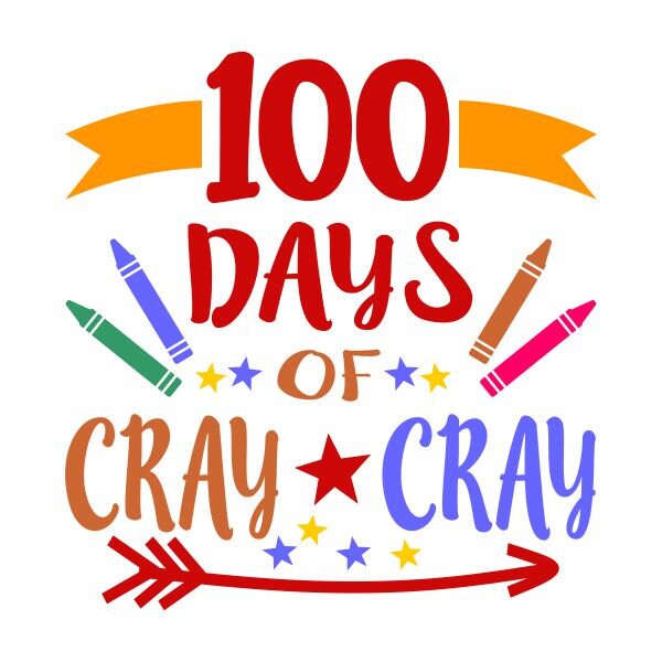 100 Days Smarter Cuttable Design PNG DXF SVG & Eps File for - Etsy