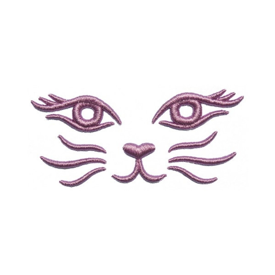 Cat Face 3D Puff Instant Download - Etsy