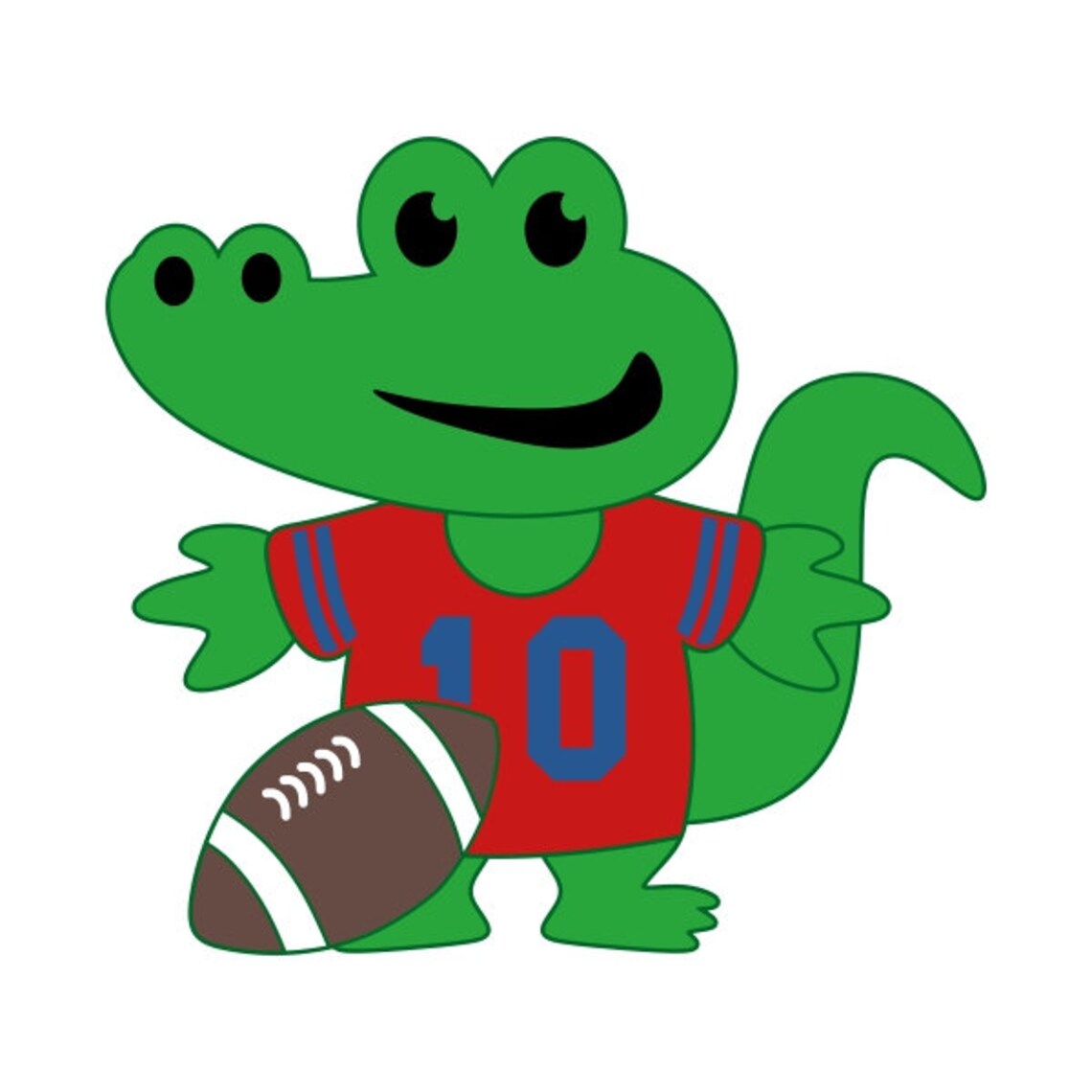 Cute Baby Gator Cuttable Design PNG DXF SVG & Eps File for - Etsy