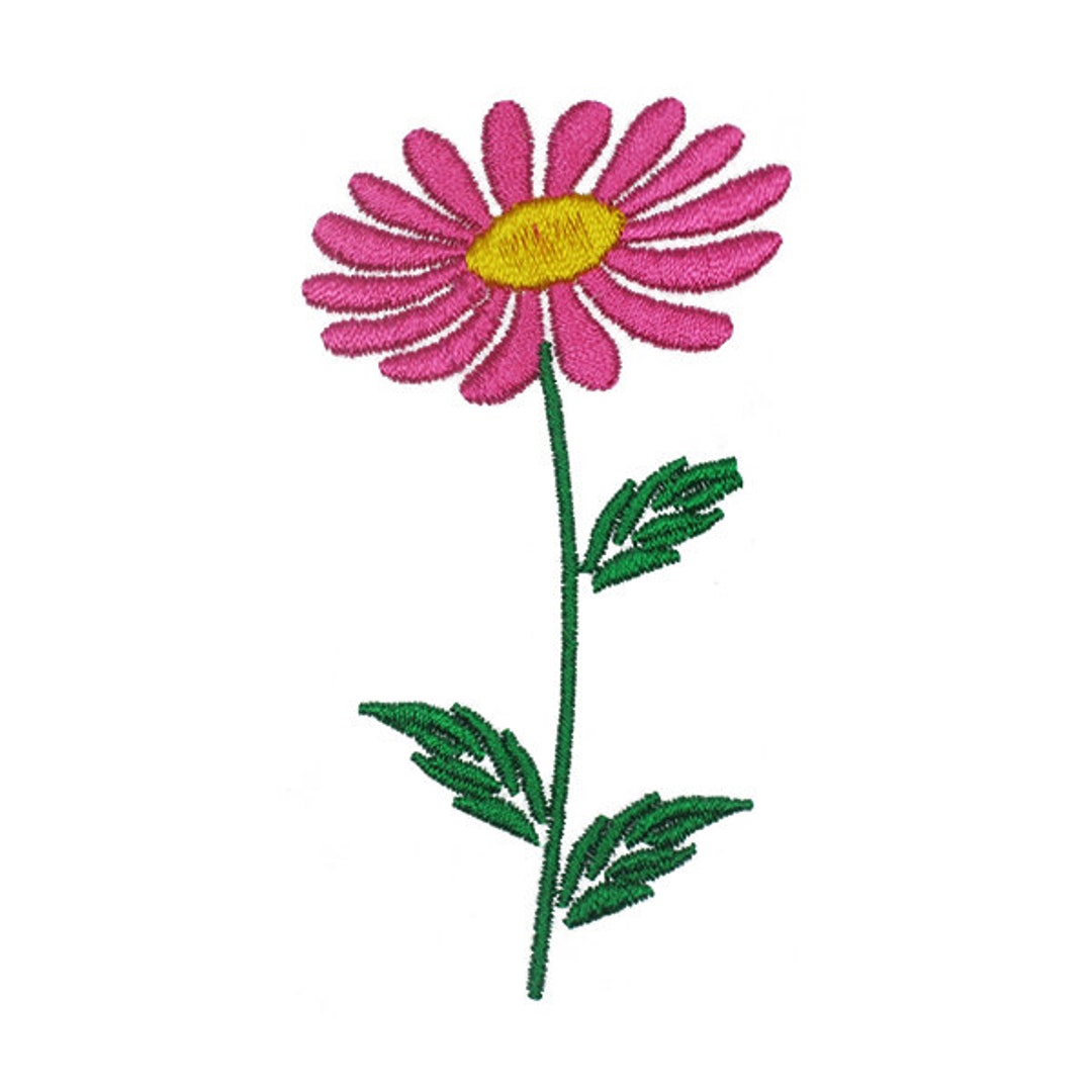 Daisy Flower Embroidery Design INSTANT DOWNLOAD - Etsy