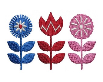 Flowers Embroidery Design Instant Download PES DST - Etsy