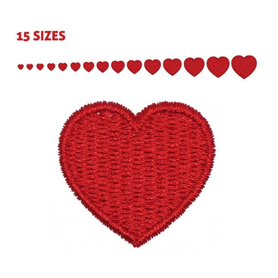 Heart Pack Embroidery Design Instant Download | Etsy